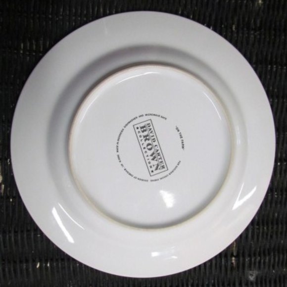 David Carter Brown | Dining | Chicken Hen Farm Plate David Carter Brown ...